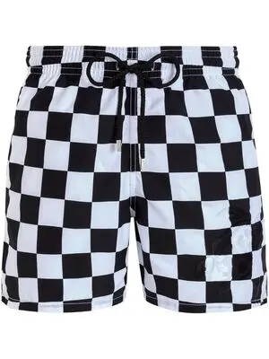 Vilebrequin Damier Check-pattern Swim Shorts