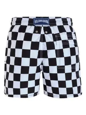 Vilebrequin Damier Check-pattern Swim Shorts