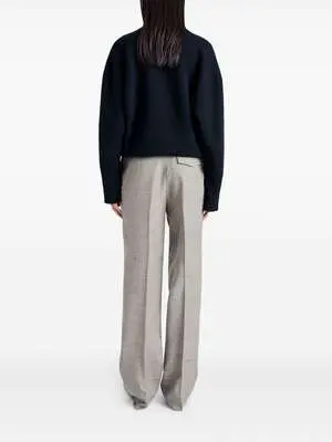 Proenza Schouler Aiden Mélange Wide-leg Trousers