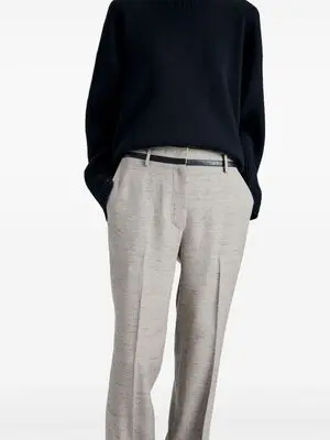 Proenza Schouler Aiden Mélange Wide-leg Trousers