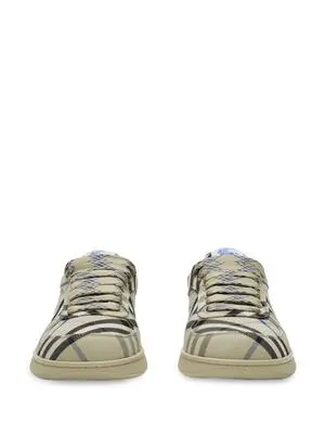 Burberry Terrace Vintage Check Low-top Sneakers - Neutrals