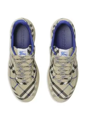 Burberry Terrace Vintage Check Low-top Sneakers - Neutrals