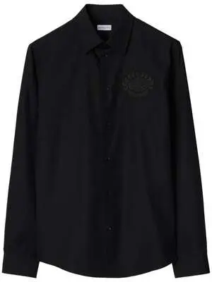 Burberry Logo-embroidered Polo Shirt
