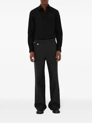 Burberry Logo-embroidered Polo Shirt