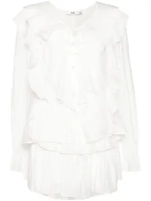 B+AB Ruffled Muslin Co-ord Set