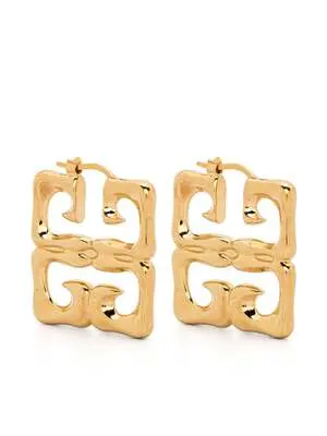 Givenchy 4g Liquid Hoop Earrings - Gold