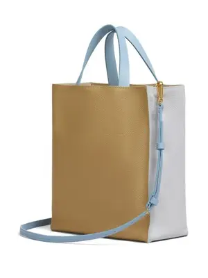 Marni Contrasting Tote Bag - White