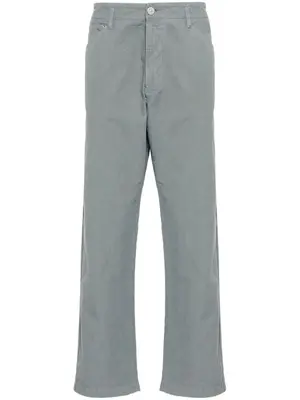 Stone Island Compass-motif Ripstop Trousers