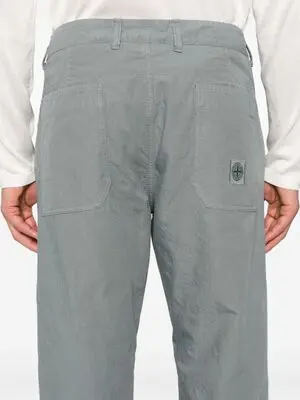 Stone Island Compass-motif Ripstop Trousers