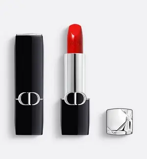 Dior Rouge -couture Color Hydrating & Long-lasting Lipstick 080 Red Smile Satiny Finish