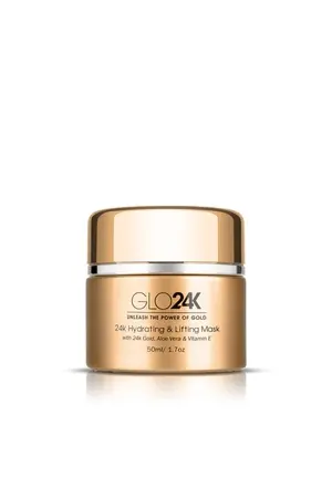GLO24K 24k Hydrating &amp Lifting Mask - Gold