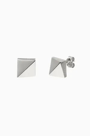 ETIQ Deconstruct Stud Earrings - Gold