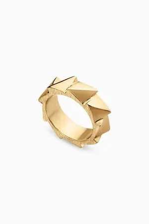 ETIQ Name Deconstruct Ring - Gold