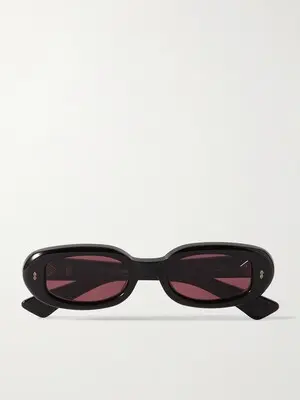 JACQUES MARIE MAGE Besset Oval-frame Sunglasses