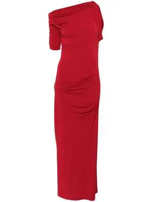 Jacquemus La Robe Drapeado Maxi Dress