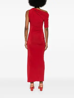 Jacquemus La Robe Drapeado Maxi Dress