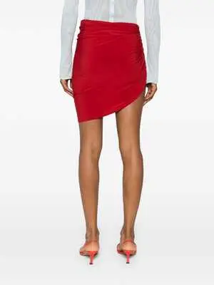 Jacquemus La Mini Jupe Drapée Skirt