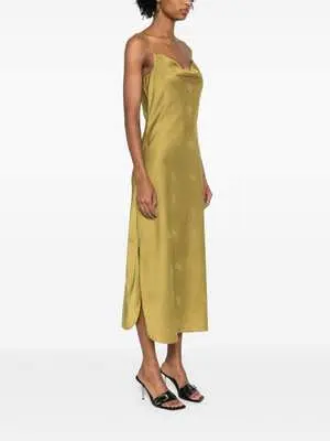 ALLSAINTS Hadley Patterned Jacquard Midi Dress