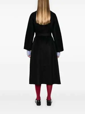 Max Mara Ludmilla Icon Belted Coat - Black