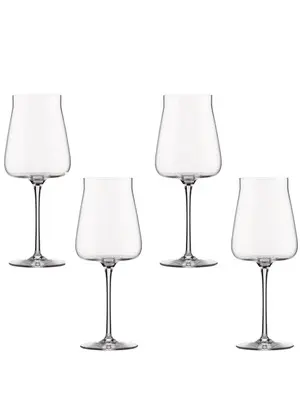 ALESSI Eugenia Set 4 Wine Glasses - Neutrals
