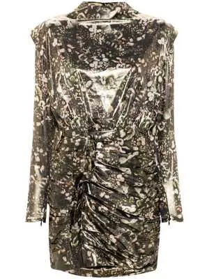 ALLSAINTS Liliana Graphic-print Mini Dress