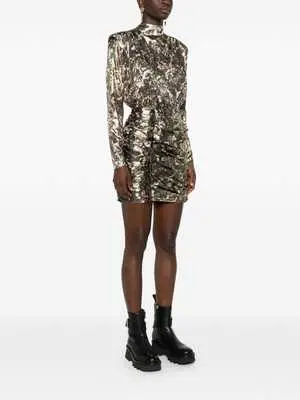 ALLSAINTS Liliana Graphic-print Mini Dress
