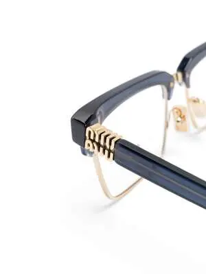 Miu Miu Rectangle Frame Glasses