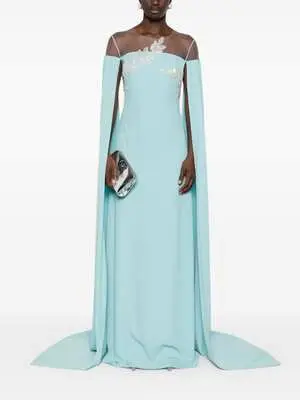 CRISTALLINI Kassandra Maxi Dress - Blue
