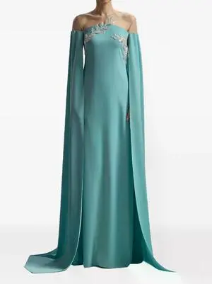 CRISTALLINI Kassandra Maxi Dress - Blue