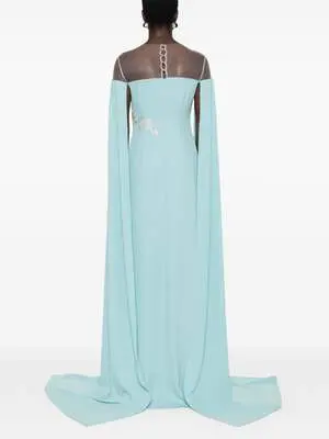 CRISTALLINI Kassandra Maxi Dress - Blue