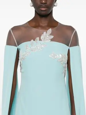 CRISTALLINI Kassandra Maxi Dress - Blue