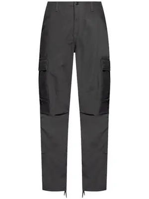 Carhartt Work In Progress Straight Leg Cargo Trousers - Grey