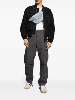 Carhartt Work In Progress Straight Leg Cargo Trousers - Grey