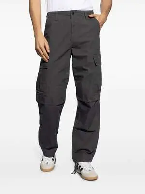 Carhartt Work In Progress Straight Leg Cargo Trousers - Grey