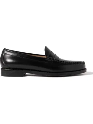 G.H. BASS & CO. Easy Weejuns Larson Glossed-leather Penny Loafers