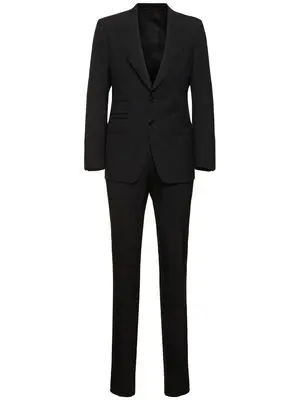 TOM FORD Shelton Peak Lapel Suit - Black