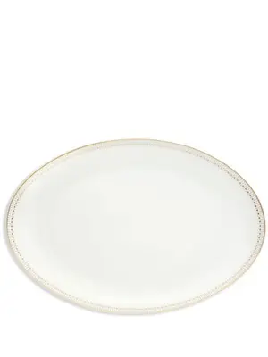 Christofle Malmaison Impériale Oval Platter - White