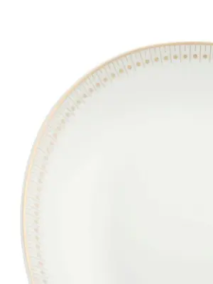 Christofle Malmaison Impériale Oval Platter - White