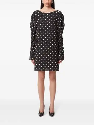 Nina Ricci Polka-dot Print Shift Dress