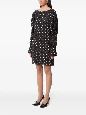 Nina Ricci Polka-dot Print Shift Dress