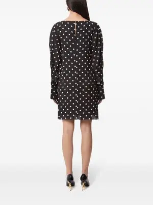 Nina Ricci Polka-dot Print Shift Dress