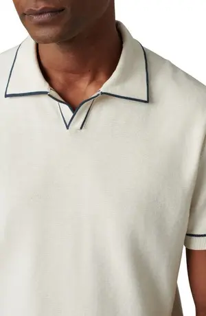 Joe's Jeans Jimmy Banlon Johnny Collar Polo Sweater