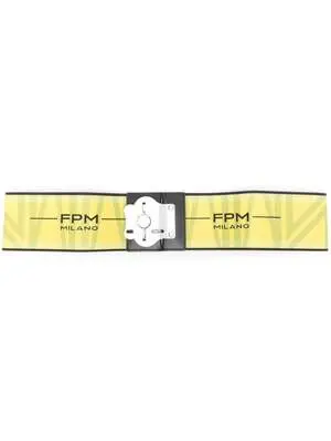 FPM MILANO Butterfly Elasticated Belt - Yellow
