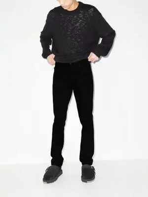 Off-White Diag-stripe Straight Leg Jeans