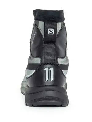 Boris Bidjan Saberi 11 Zip-up Hi-top Sneakers - Grey