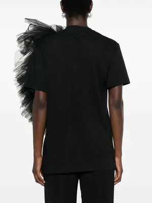 Alchemy Fashions X Lia Aram Ruffled T-shirt - Black