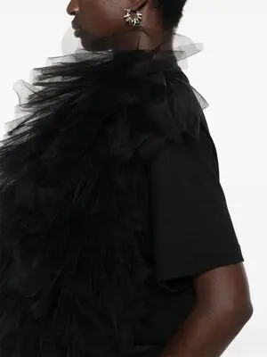Alchemy Fashions X Lia Aram Ruffled T-shirt - Black