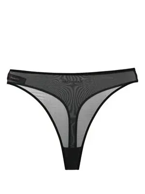 MAISON CLOSE Double Sens Thong - Black