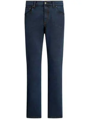 Etro Contrast Stitching Jeans For Men