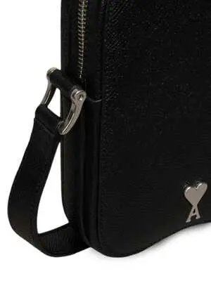 Ami Vertical Shoulder Bag - Black